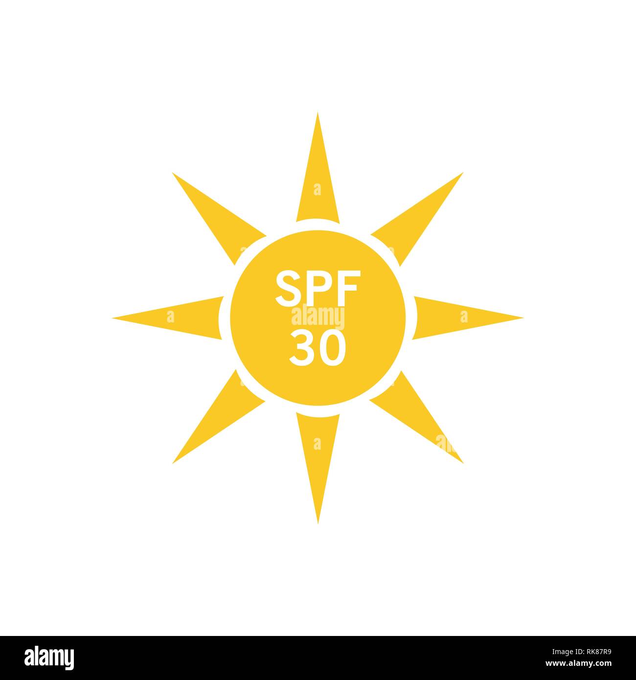 Spf 30 Stock Vector Images - Alamy