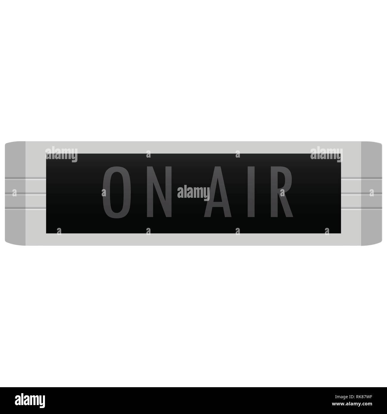 Vector on air realistic sign Stock Vector Image & Art - Alamy