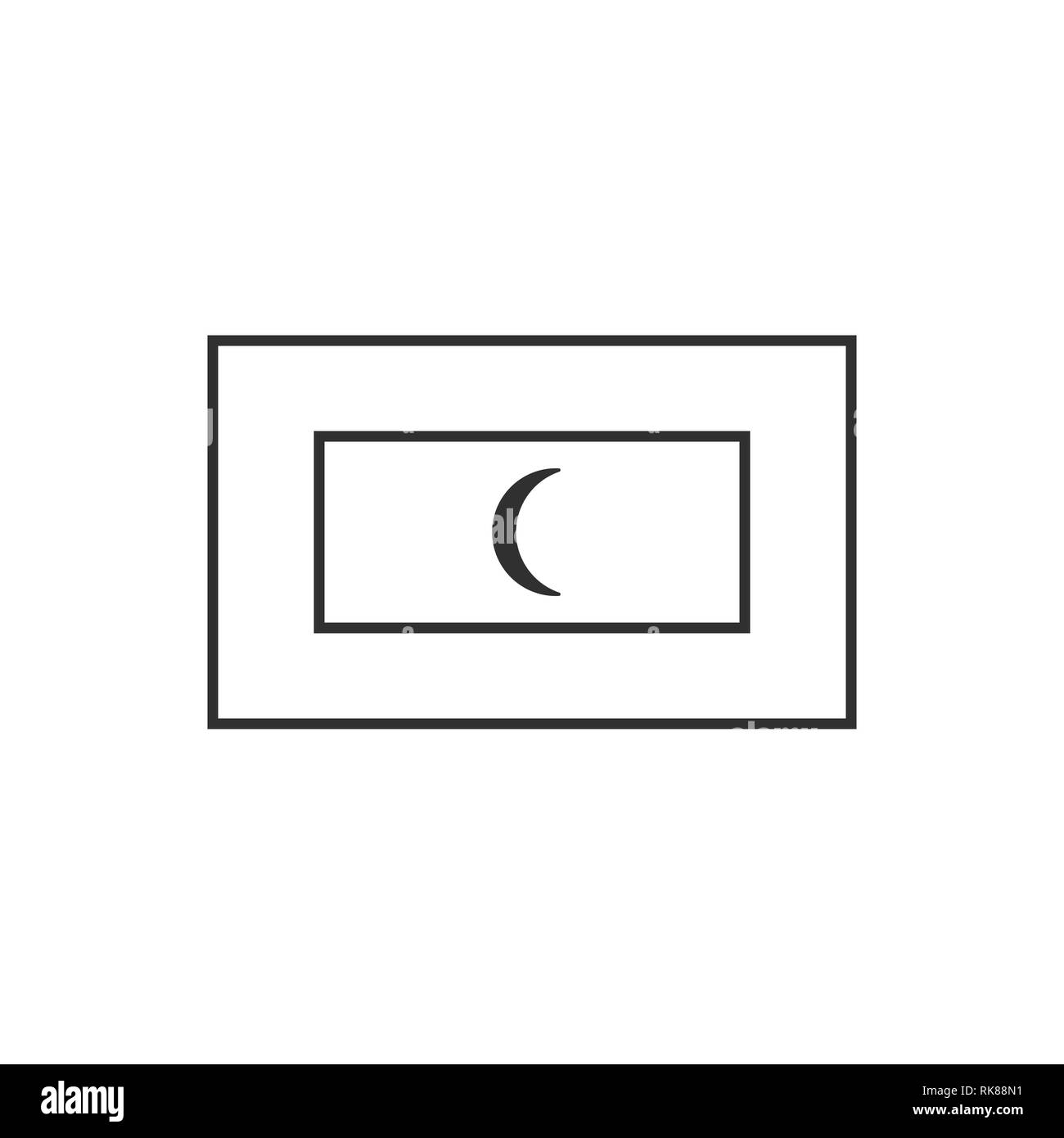 Flag of the maldives Black and White Stock Photos & Images - Alamy
