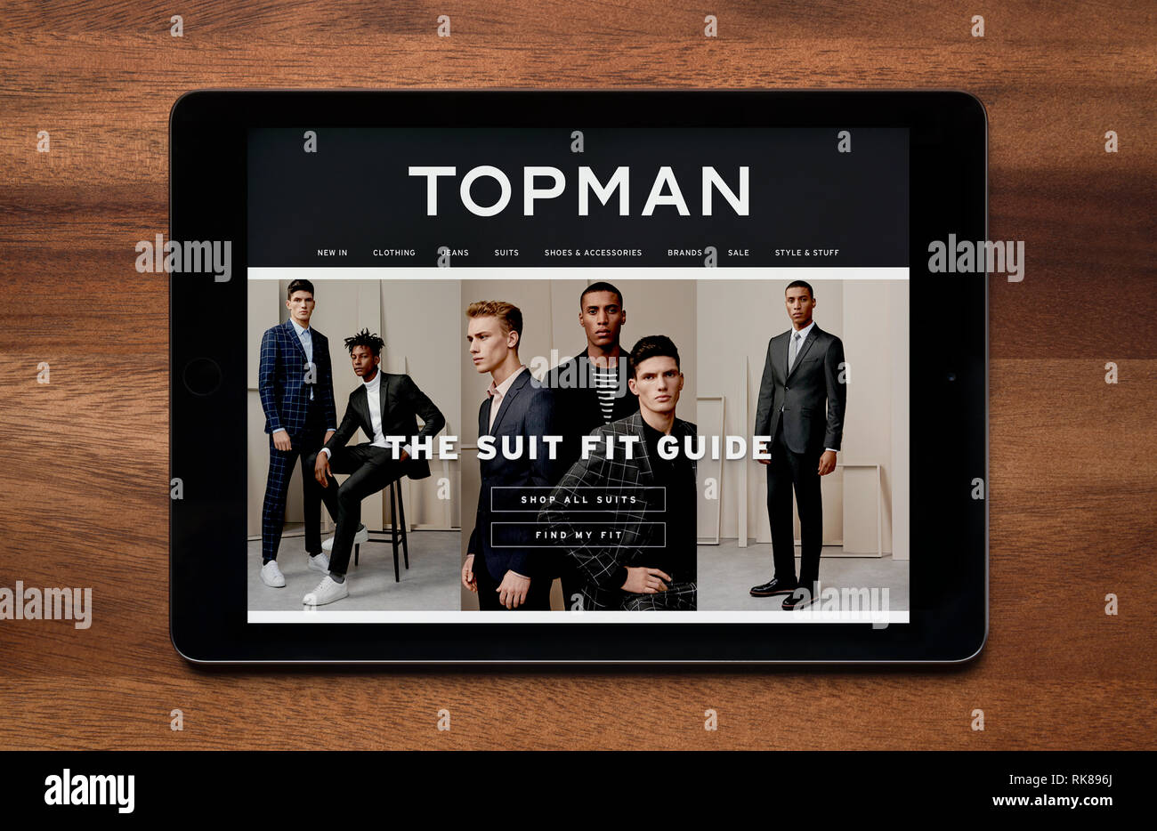 Topman logo hi-res stock photography and images - Alamy