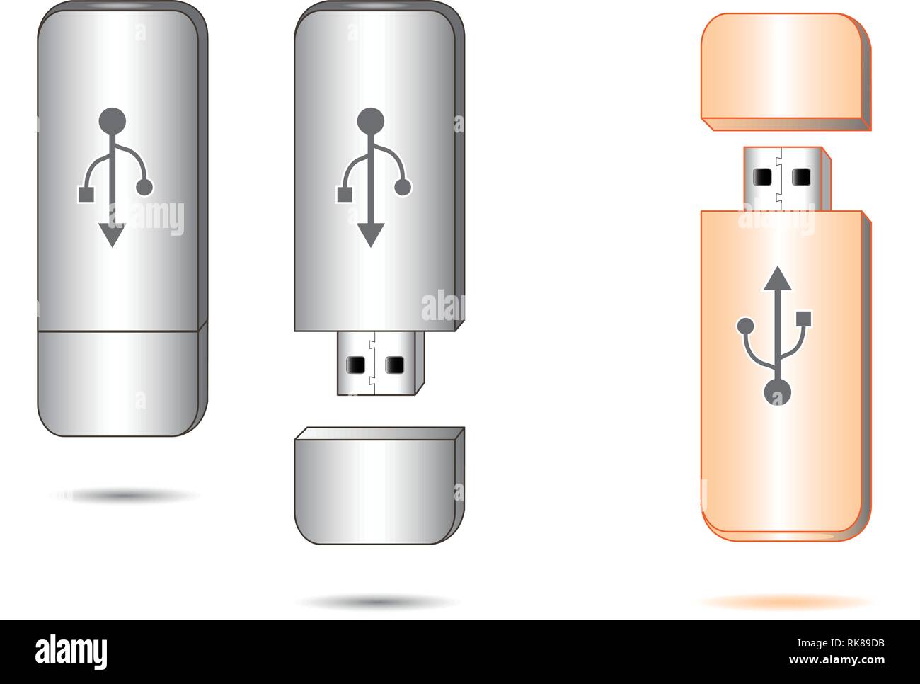 usb flash drive vector illustration Stock Vector Image & Art - Alamy