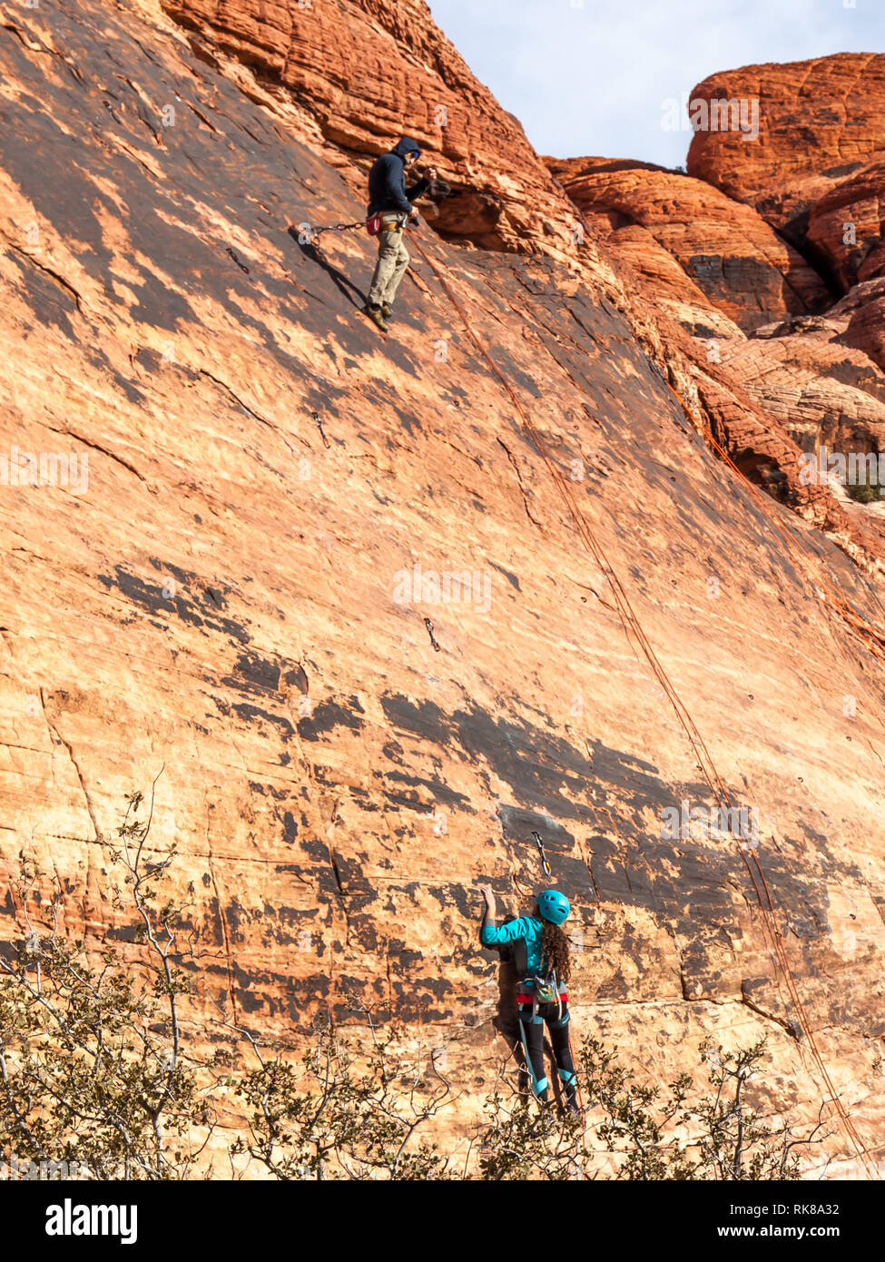 Visitors climbing rocks hi-res stock photography and images - Alamy