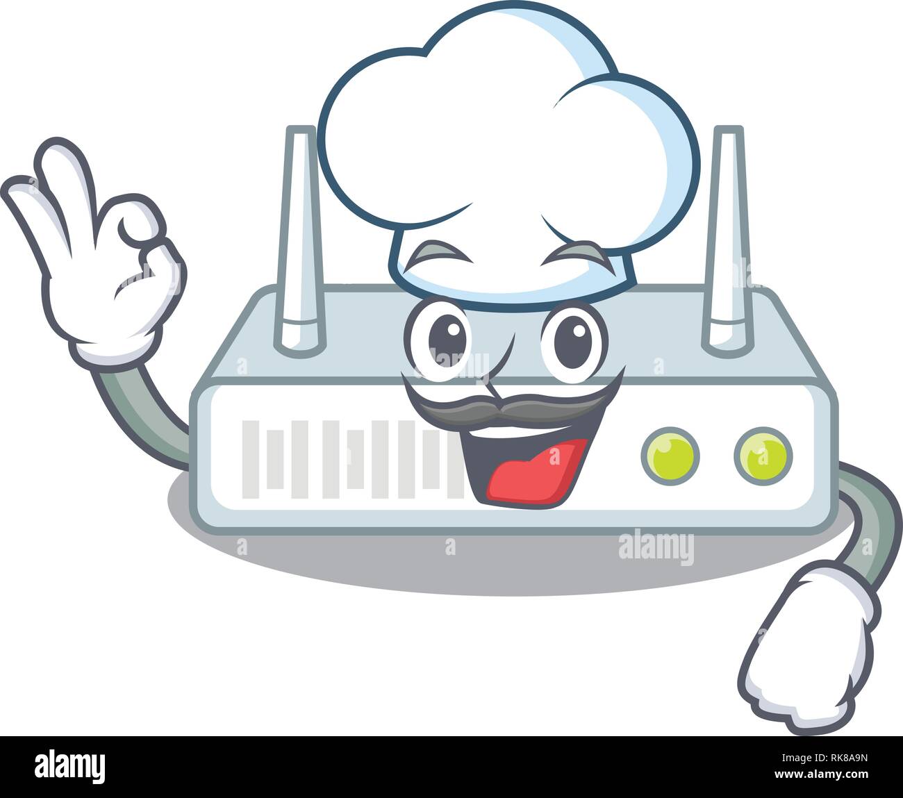 Installed into the wall Stock Vector Images - Alamy