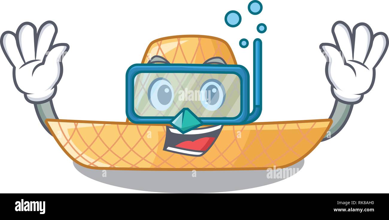 Straw summer hat glasses Stock Vector Images - Alamy