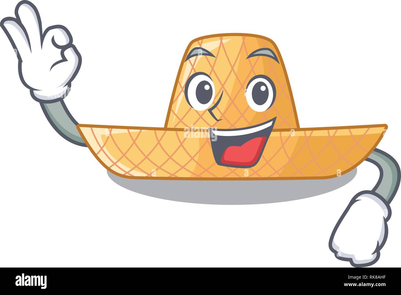 Straw hat ribbon in Cut Out Stock Images & Pictures - Alamy