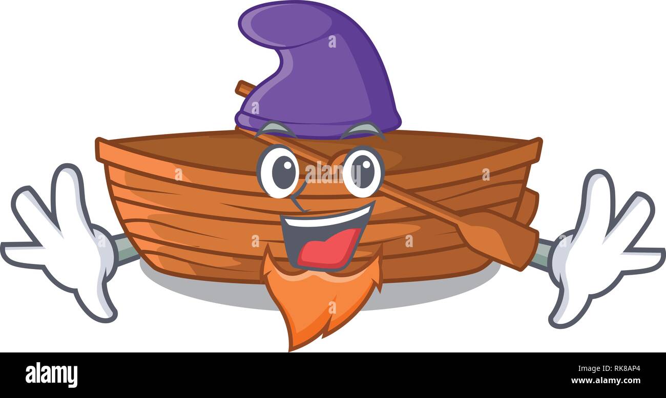Elf wooden boat in the cartoon shape Stock Vector Image & Art - Alamy