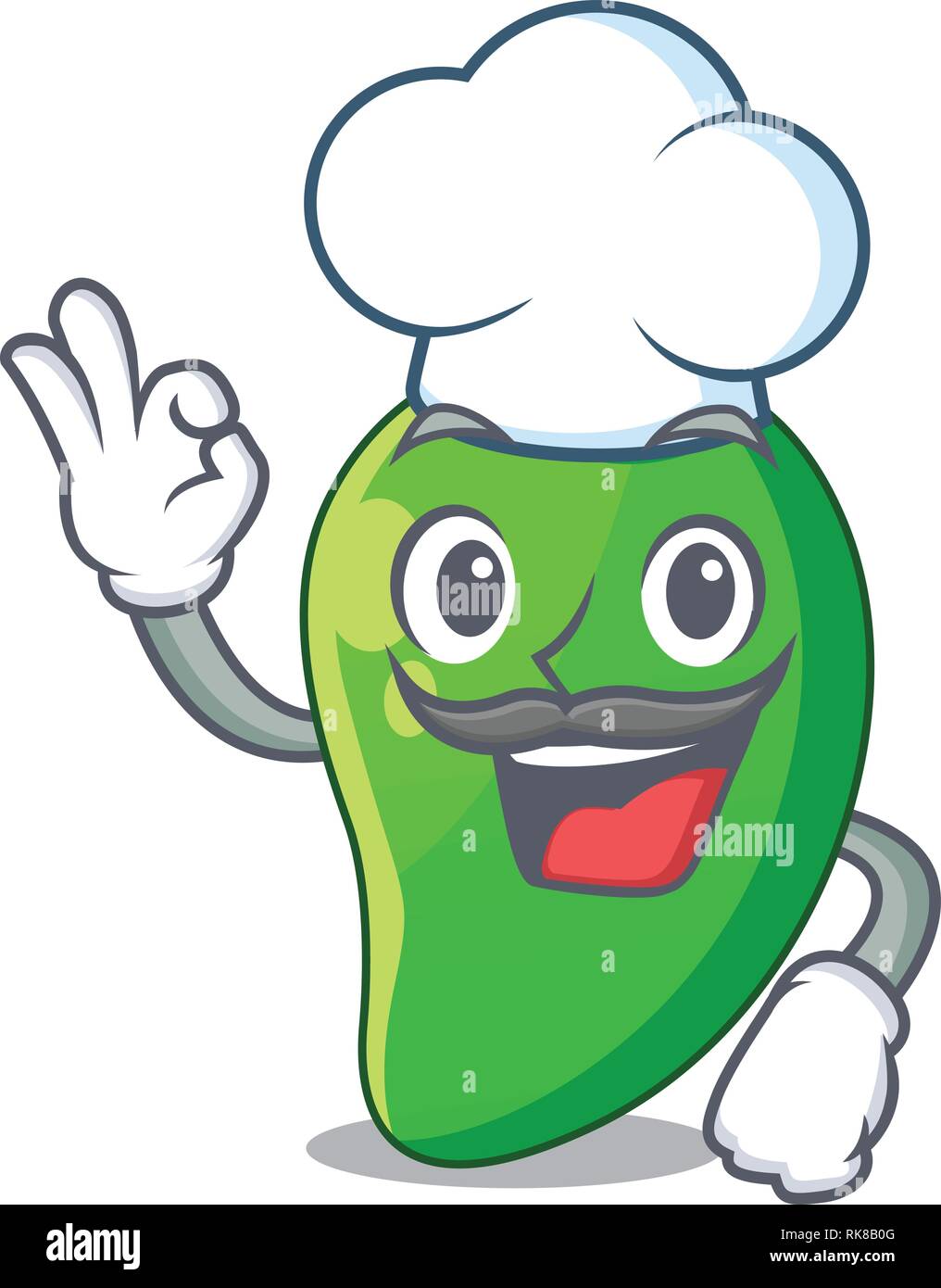 Mango pastry Stock Vector Images - Alamy