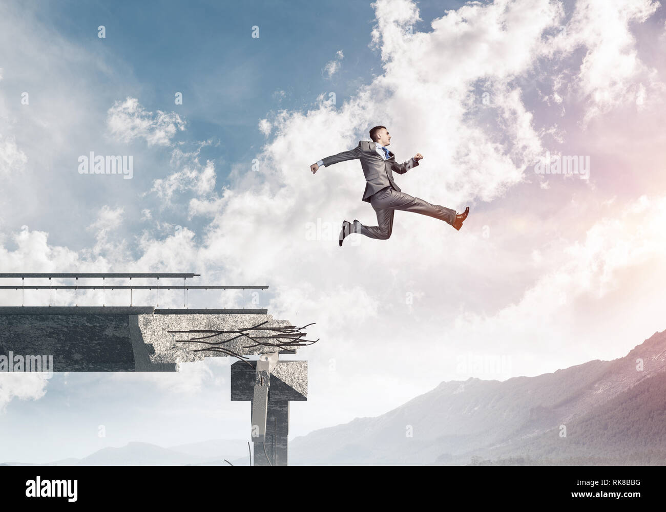 Problems and difficulties overcoming concept Stock Photo - Alamy