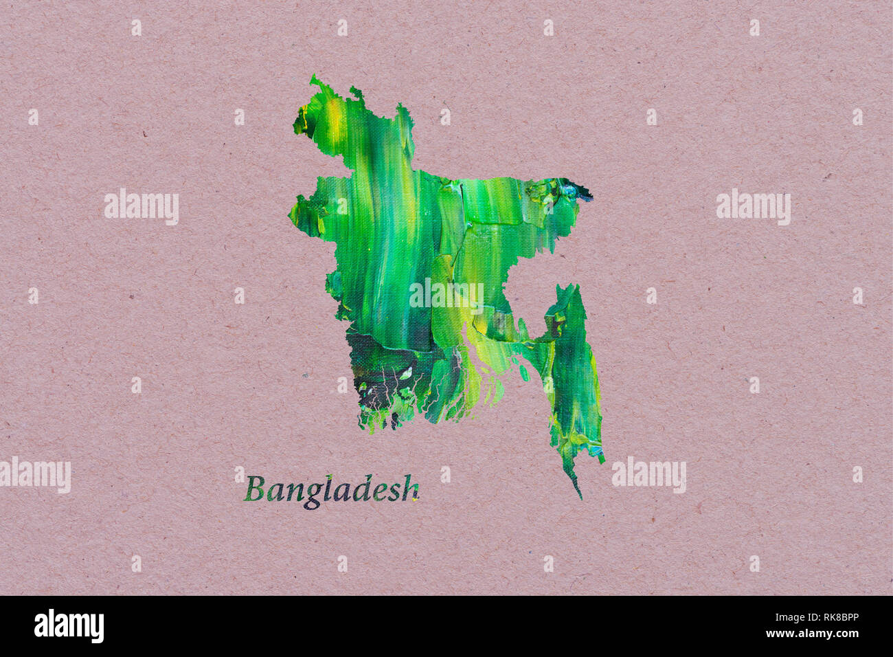 Bangladesh map hi-res stock photography and images - Alamy