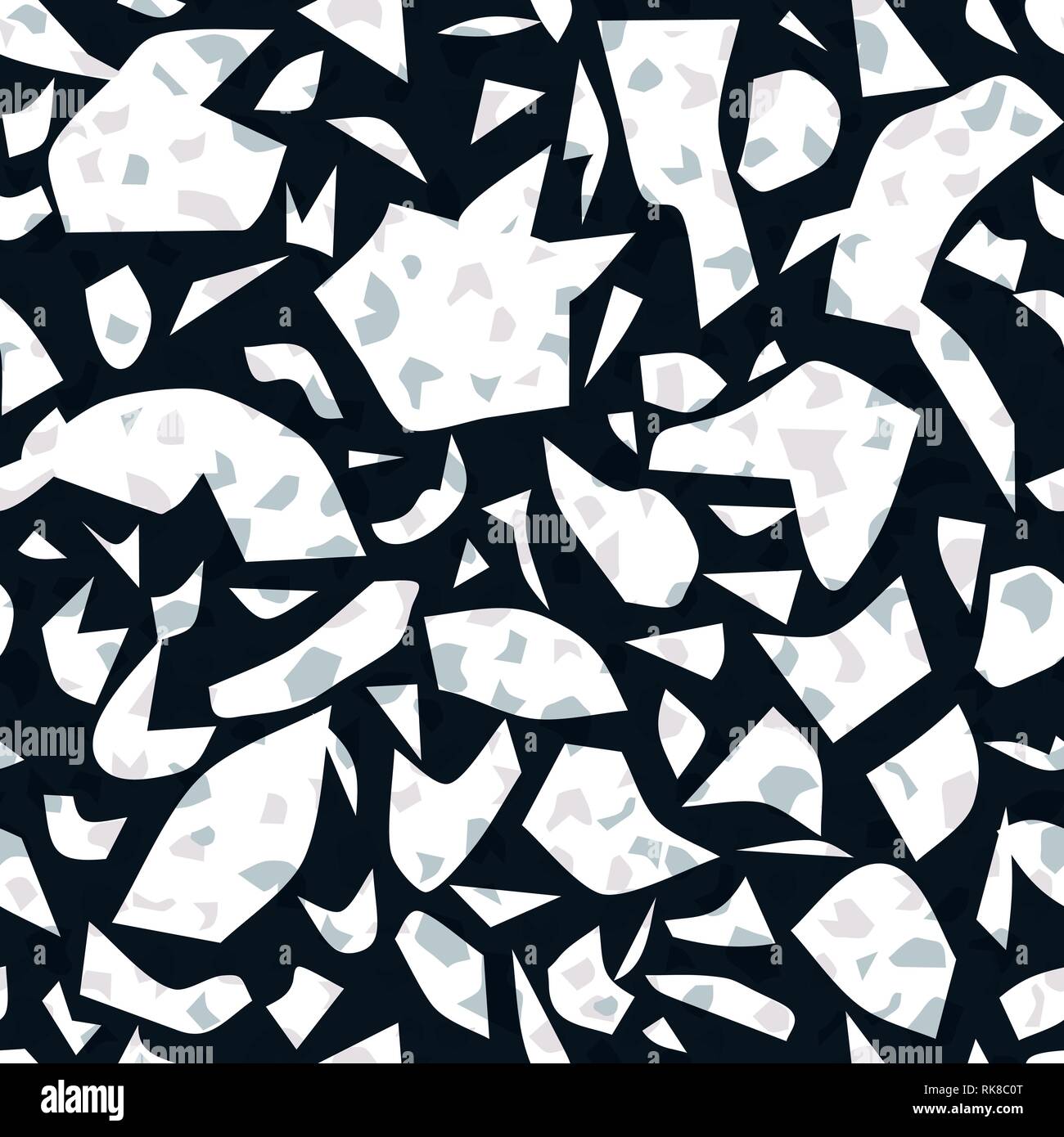 Terrazzo colorful seamless pattern Abstract repeat background Art ...