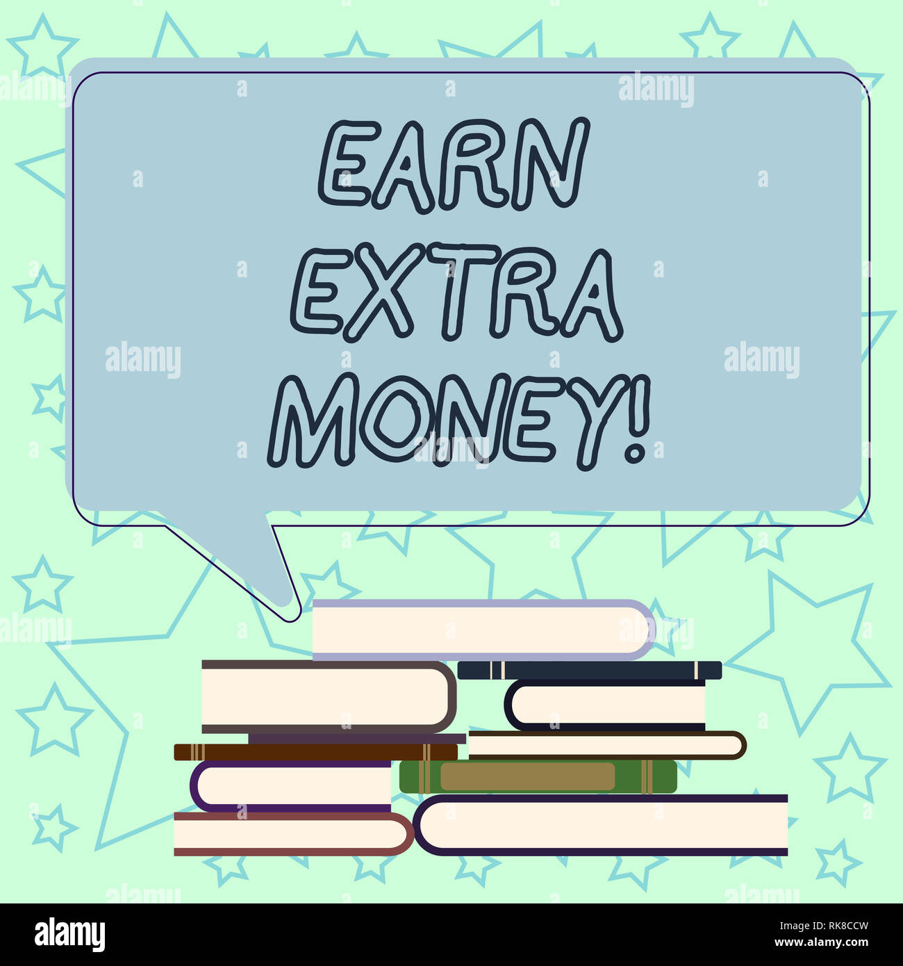 Handwriting text writing Earn Extra Money. Concept meaning improve your ...