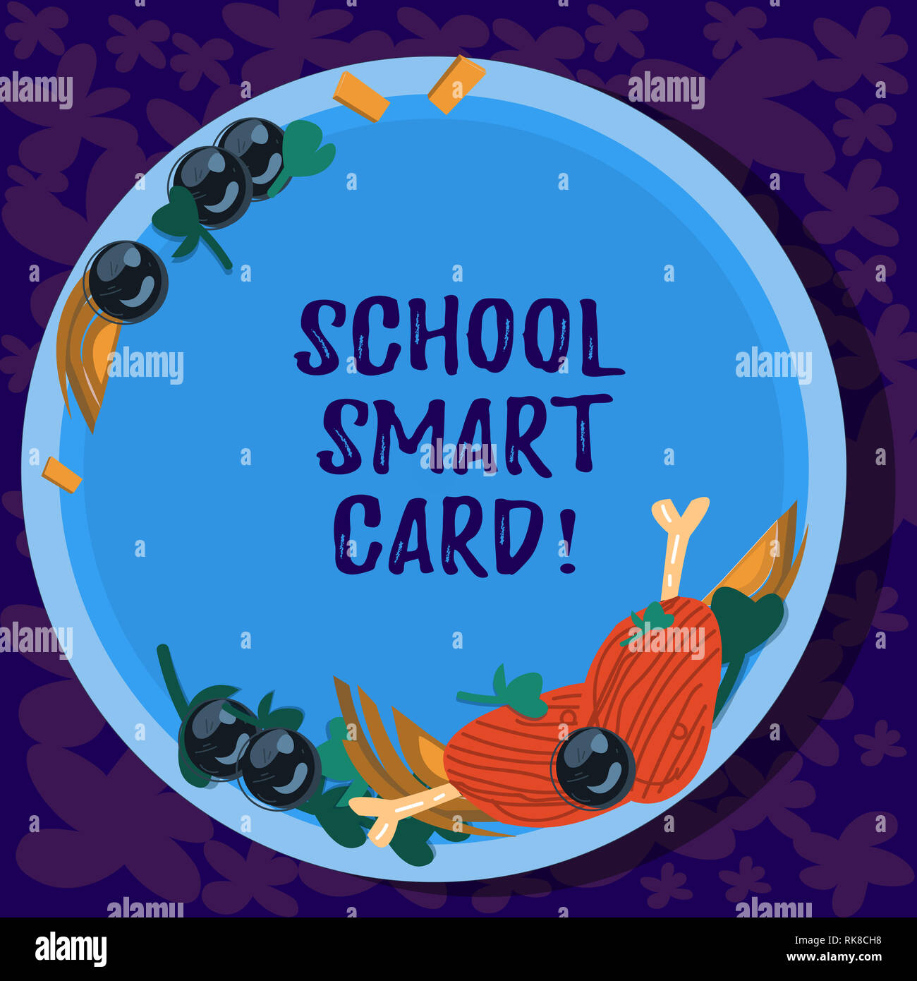 Text sign showing School Smart Card. Conceptual photo integrated ...