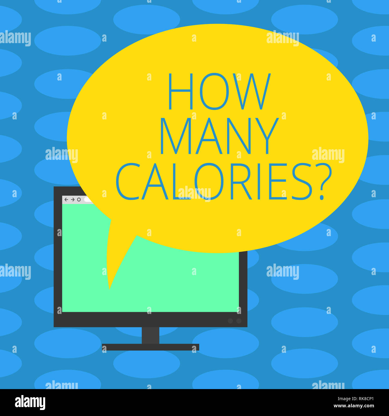 Word writing text How Many Calories. Business concept for asking about ...