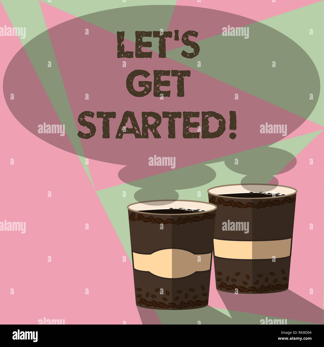 Conceptual hand writing showing Let S Get Started. Business photo text ... Conceptual hand writing showing Let S Get Started. Business photo text ...