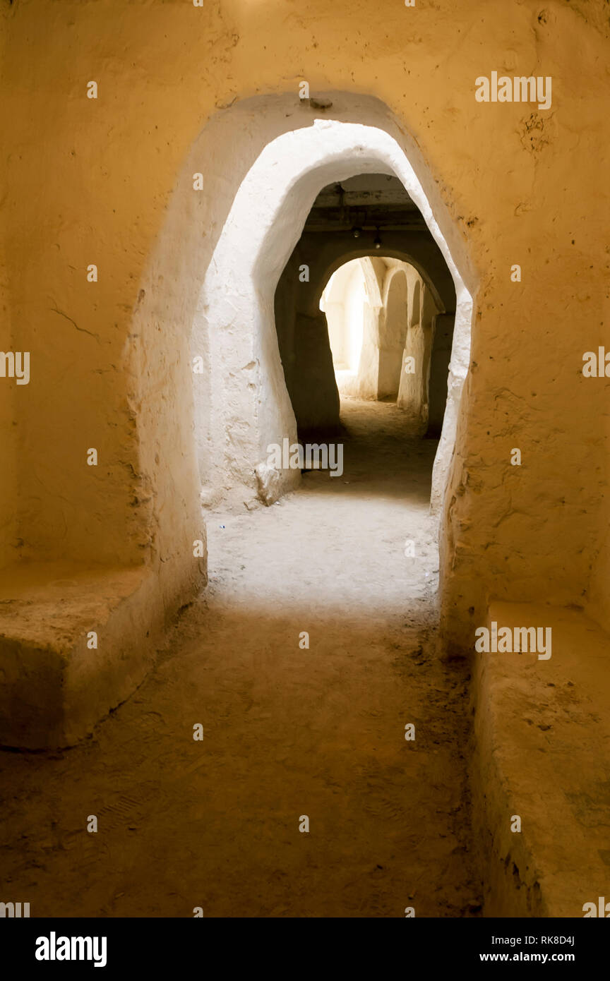 the ancient white city of Ghadames, Libya, Africa Stock Photo - Alamy