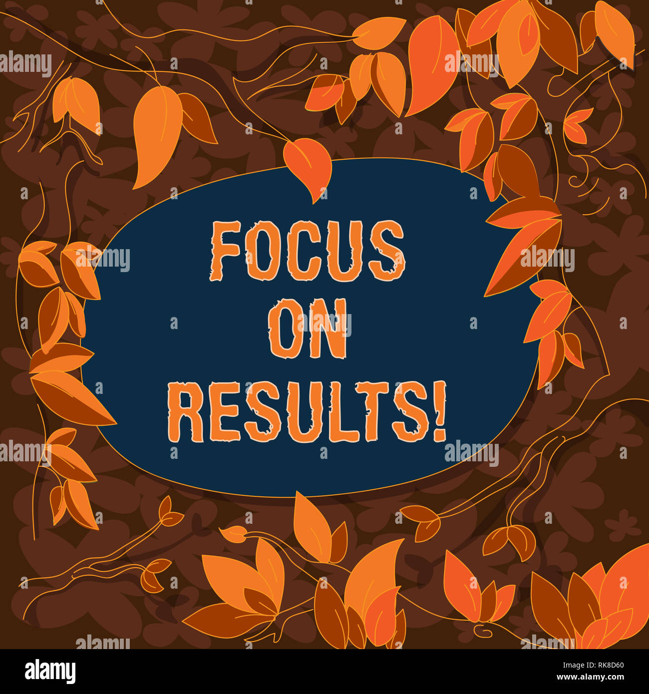 Conceptual hand writing showing Focus On Results. Business photo ...