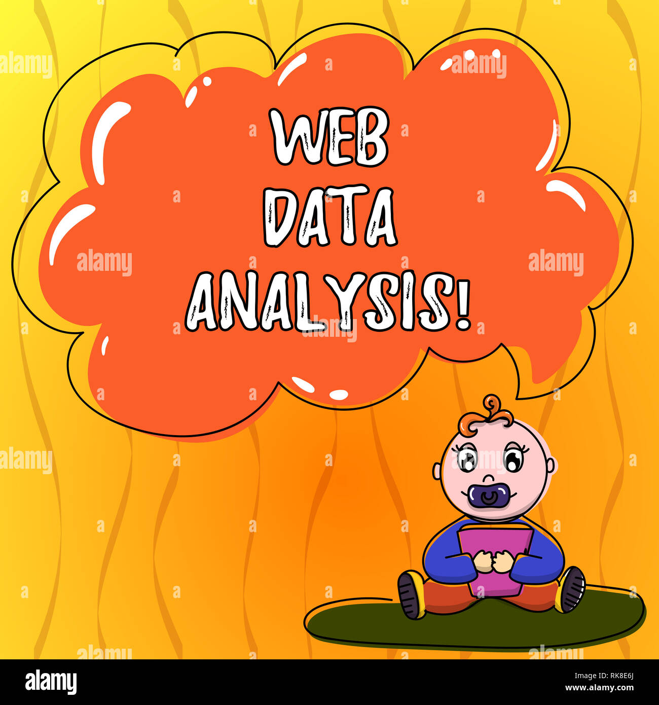 Text sign showing Web Data Analysis. Conceptual photo measurement ...