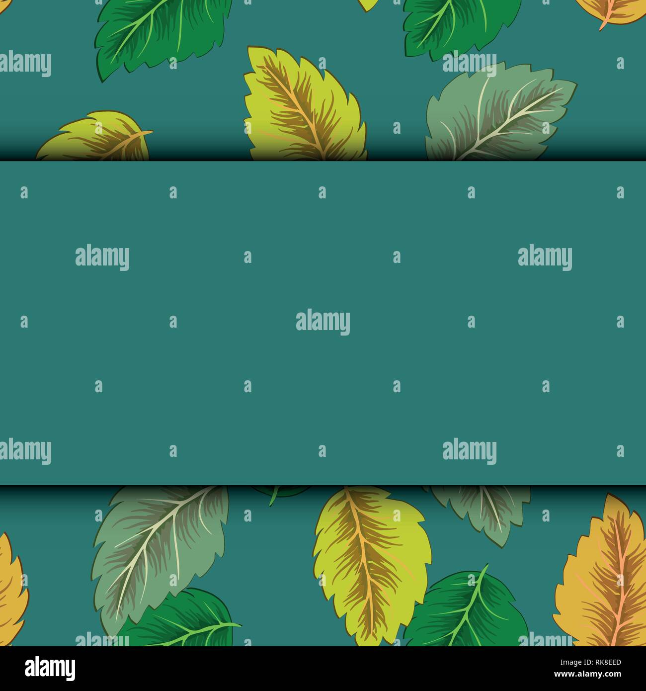 Leave curling Stock Vector Images - Alamy