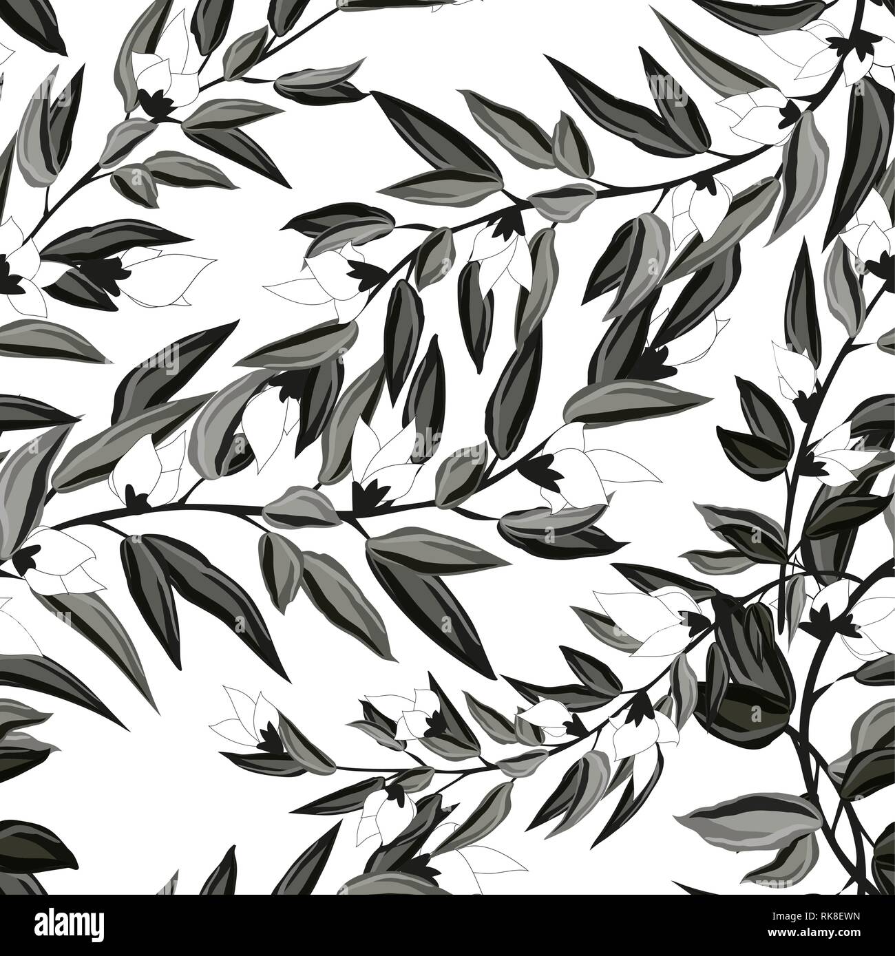 Scattered white motifs Stock Vector Images - Alamy