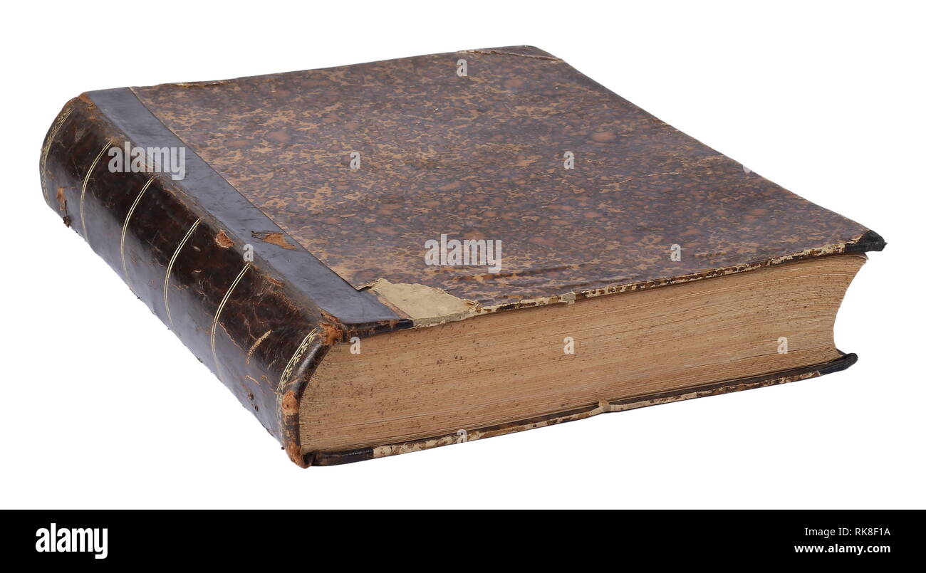 Vintage sheet stack isolated Cut Out Stock Images & Pictures - Alamy