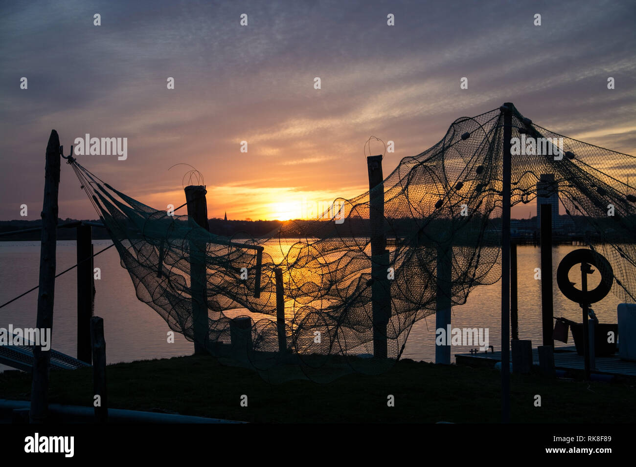 A fish trap is a stationary trap used for fishing Stock Photo - Alamy