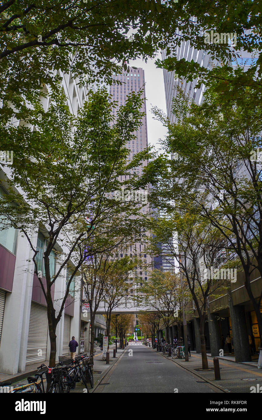 Urban cityscape in central Tokyo, Japan Stock Photo - Alamy