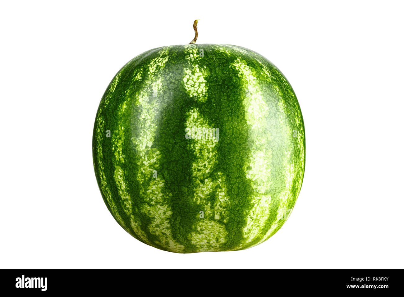 Whole watermelon isolated on white background. clipping path Stock ...