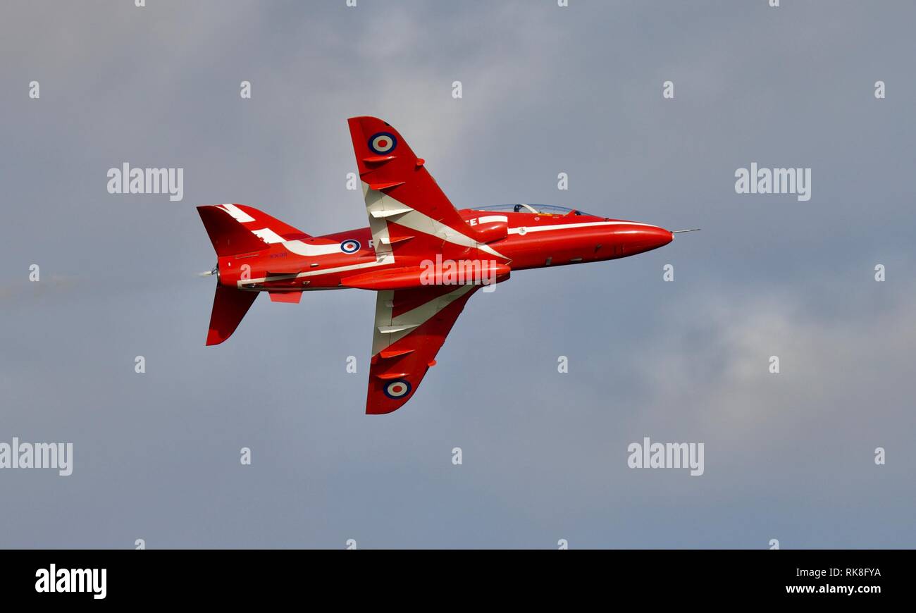 A Hawk T1A of the Red Arrows Stock Photo - Alamy