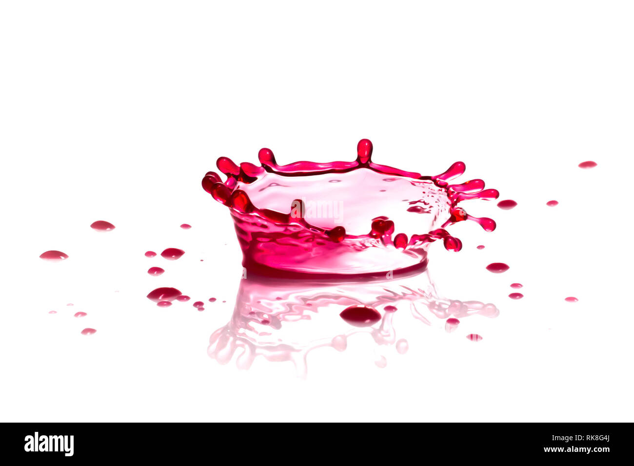 Close up red crown Cut Out Stock Images & Pictures - Alamy