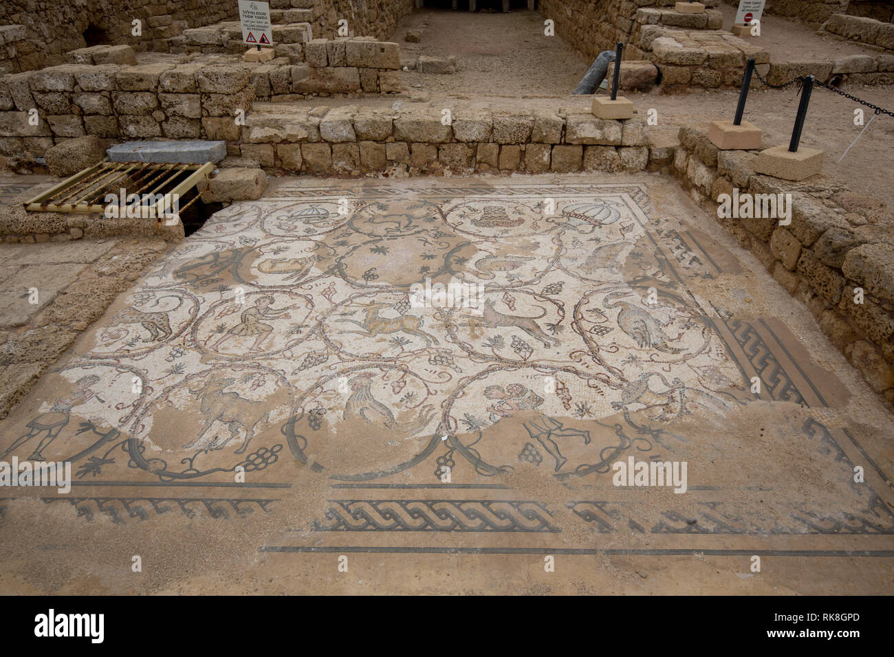 Ancient israel mosaic hi-res stock photography and images - Alamy