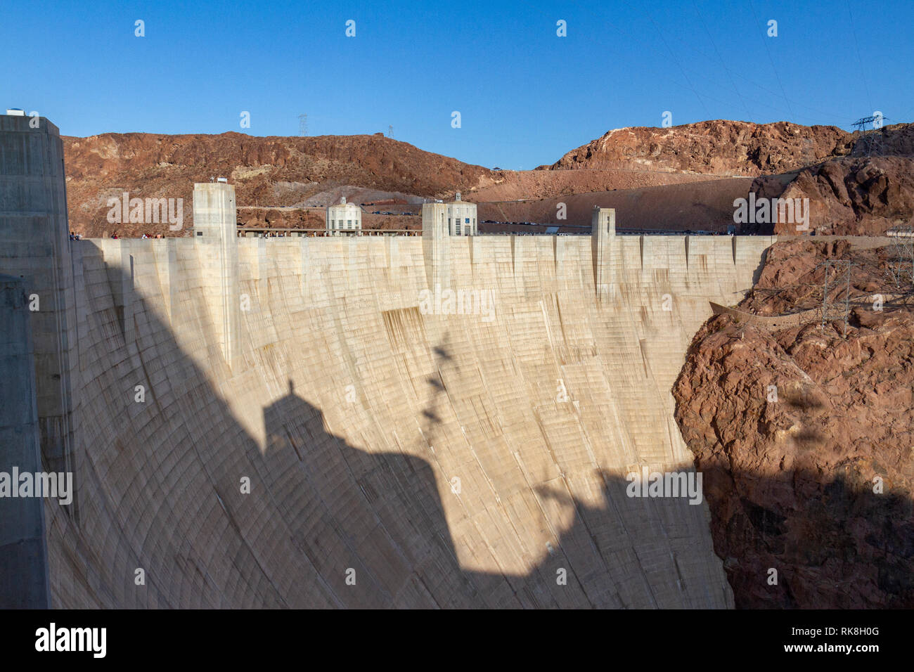 The Hoover Dam, Clark County, Nevada, United States Stock Photo - Alamy