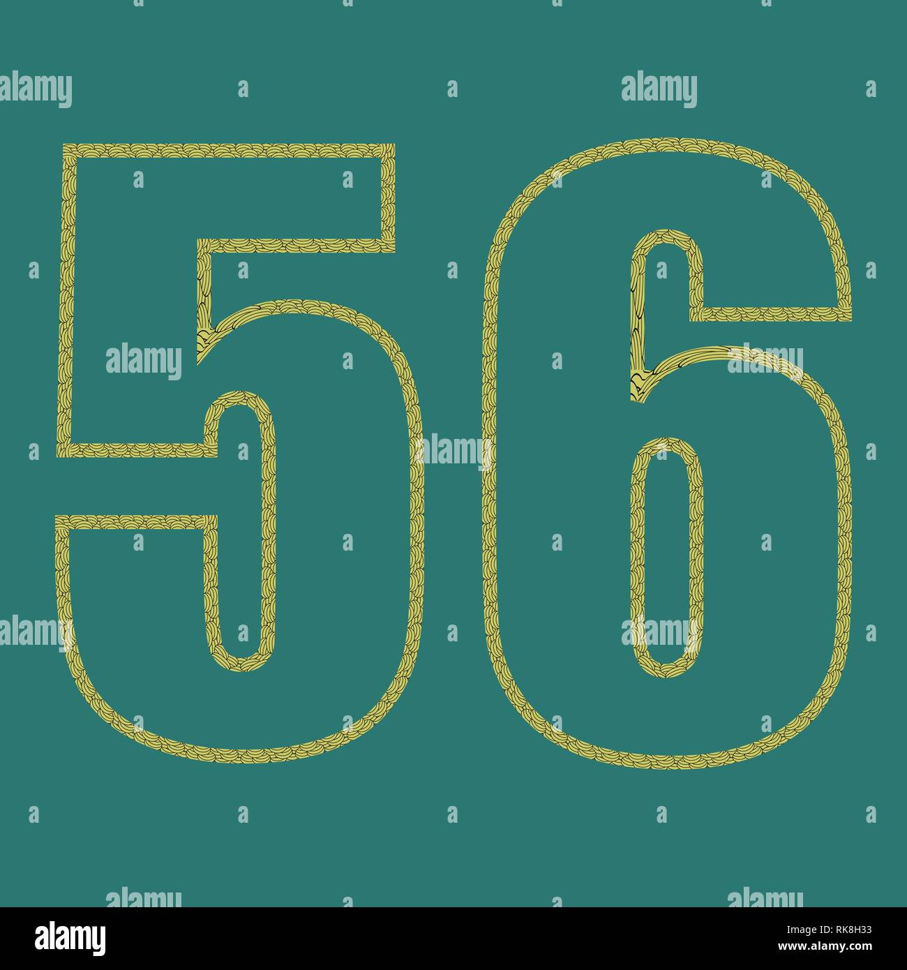 Vector set numbers design element. Vector illustration eps 10 Stock ...
