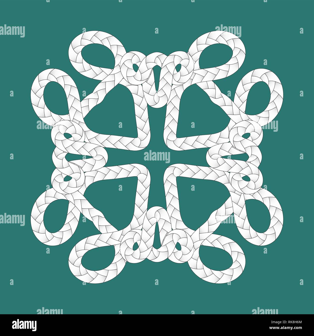 Polynesian Style Ornament . Tongan pattern. Vector illustration Stock ...