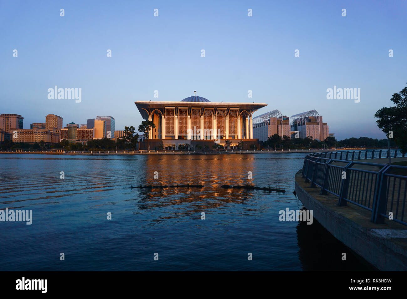 Tuanku Mizan Zainal Abidin Mosque or Iron Mosque (Masjid Besi in Malay ...