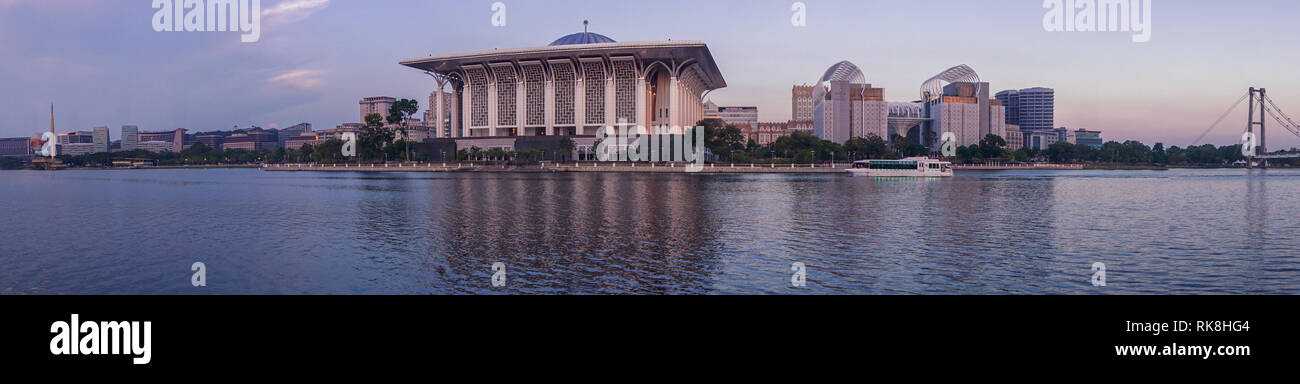 Tuanku Mizan Zainal Abidin Mosque or Iron Mosque (Masjid Besi in Malay ...