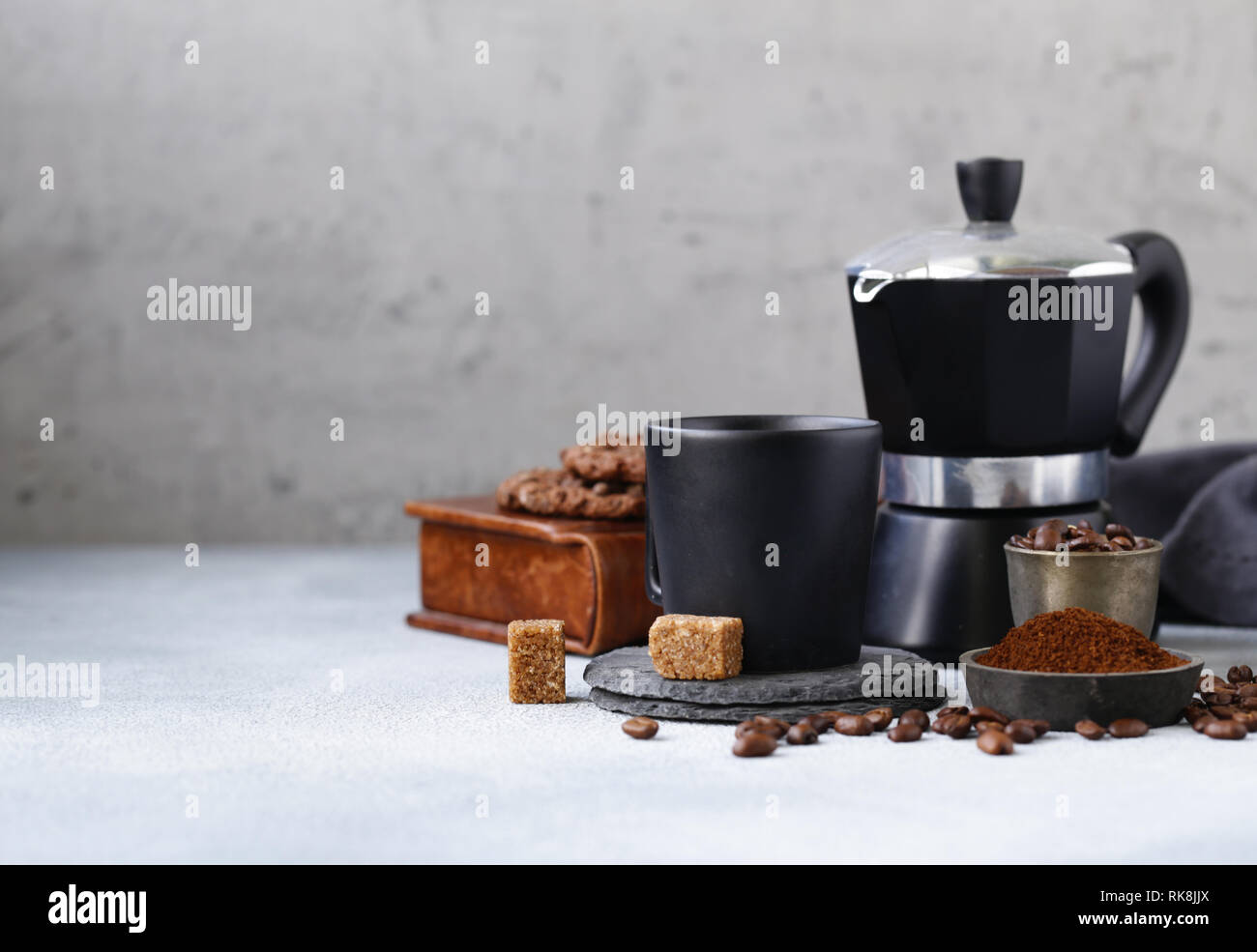 Still life with coffee grains hi-res stock photography and images - Alamy