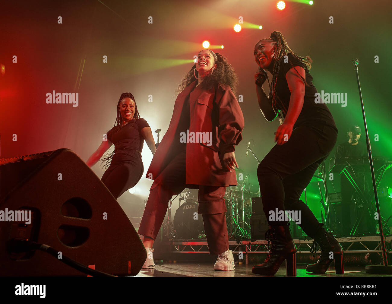 Ella Mai performing at Manchester O2 Ritz Featuring: Ella Mai Where ...