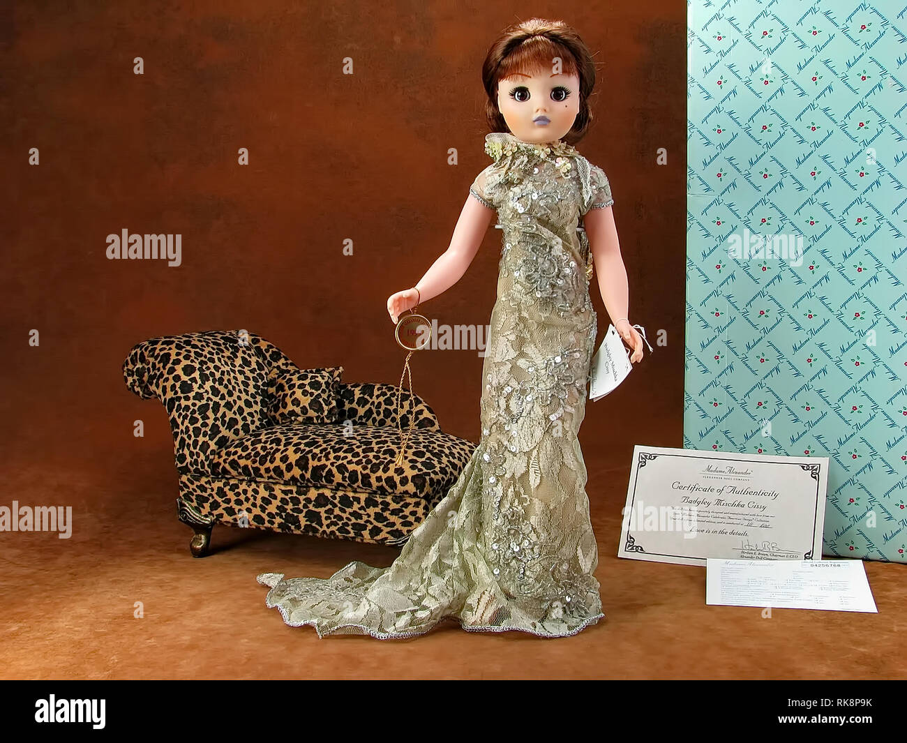 Vintage Collectible Madame Alexander Badgley Mischka Doll Stock Photo ... Vintage Collectible Madame Alexander Badgley Mischka Doll Stock Photo ...