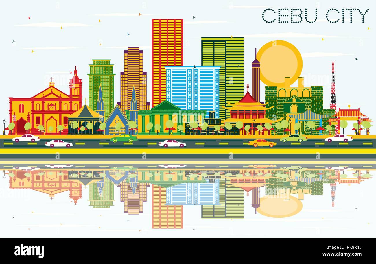 Cebu building Stock Vector Images - Alamy