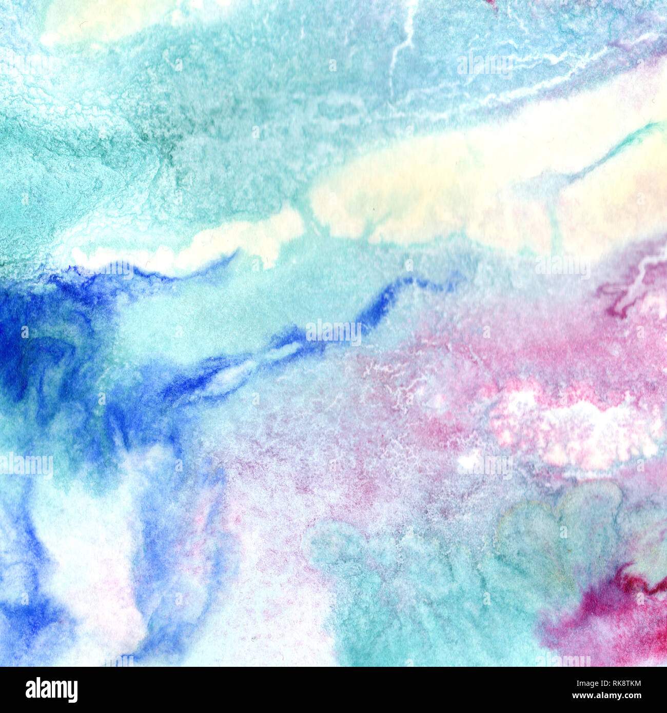 Abstract watercolor paper splash shapes isolated drawing. Illustration ...