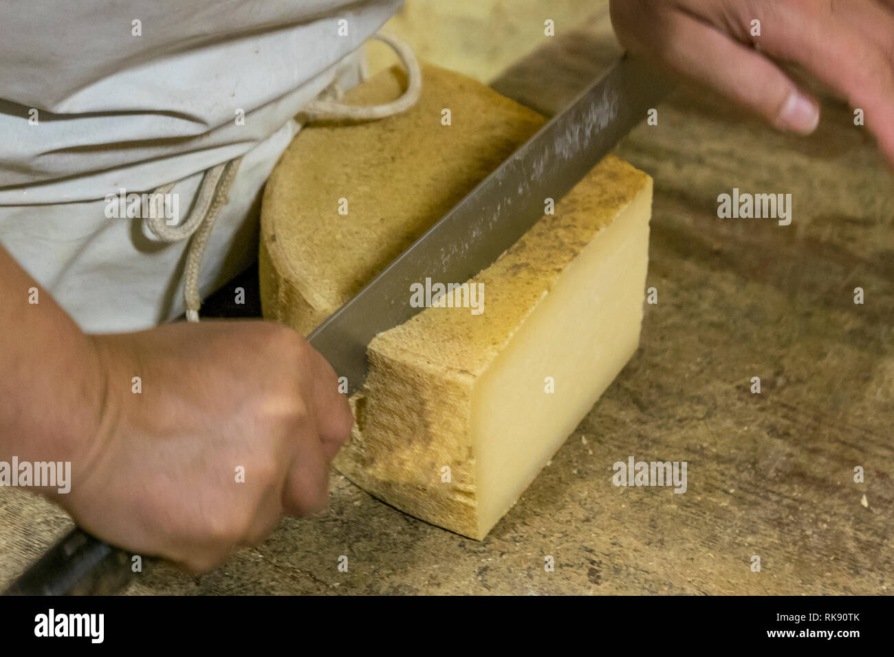 Swiss cheese milk dairy cauldron hi-res stock photography and images ...