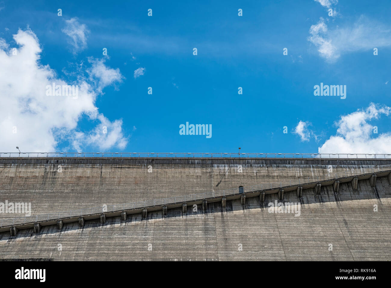 Dam in the alps Stock Photo - Alamy