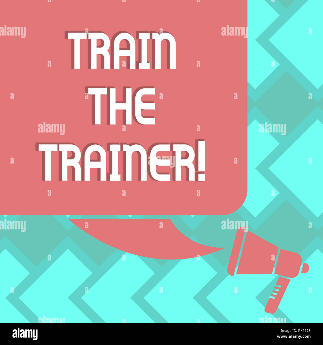 Text sign showing Train The Trainer. Conceptual photo identified to ...
