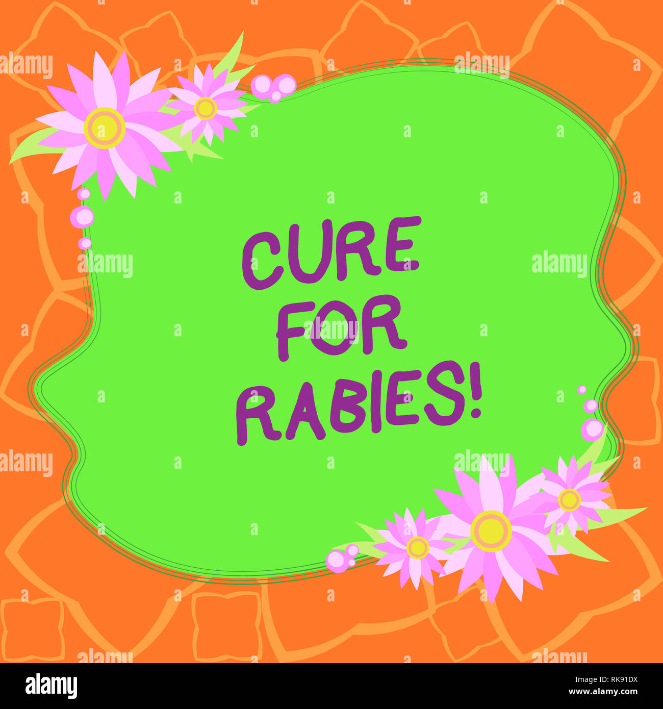 Word writing text Cure For Rabies. Business concept for Vaccination ...