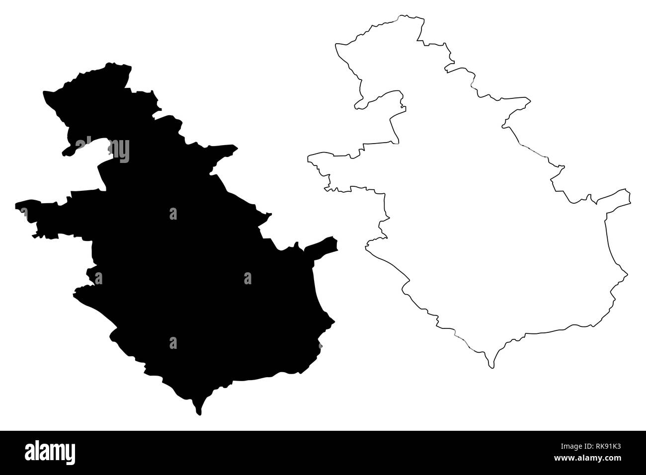 North lanarkshire Stock Vector Images - Alamy