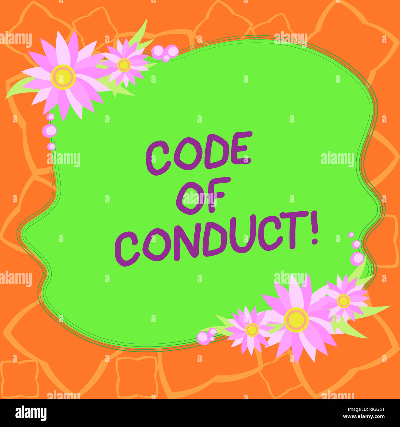 Word writing text Code Of Conduct. Business concept for Ethics rules ...