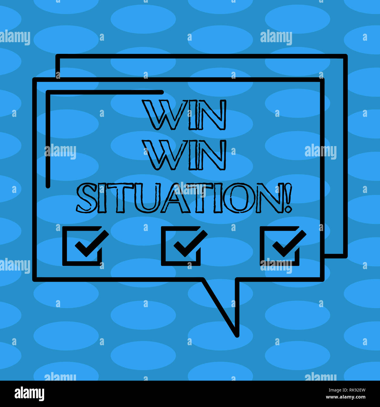 Negotiation business comic hi-res stock photography and images - Alamy