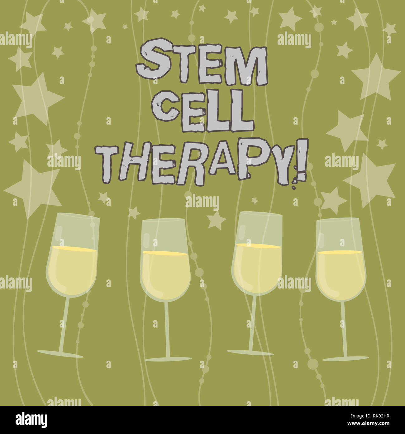 Text sign showing Stem Cell Therapy. Conceptual photo use them to treat ...