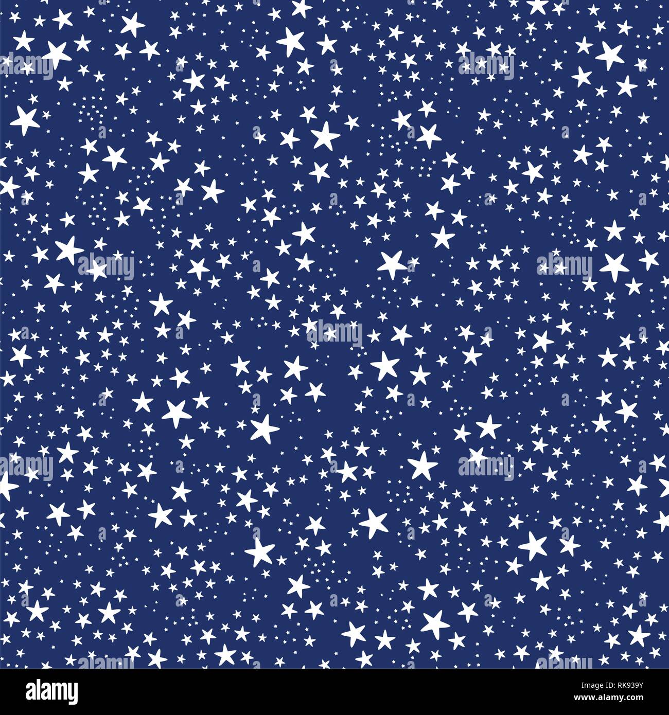 Stars space pattern seamless hi-res stock photography and images - Alamy