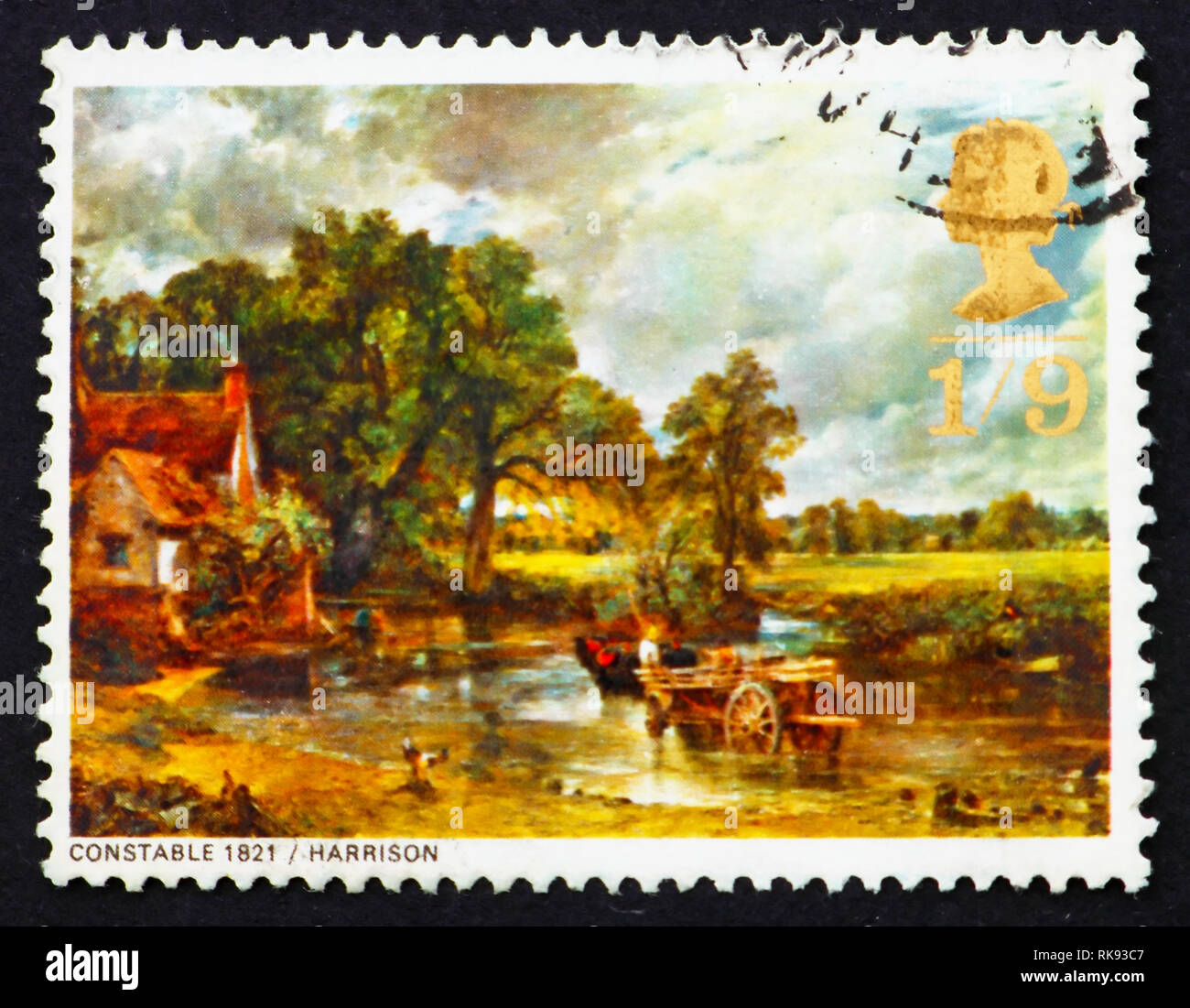 John Constable The Hay Wain Stock Photos & John Constable The Hay Wain ...